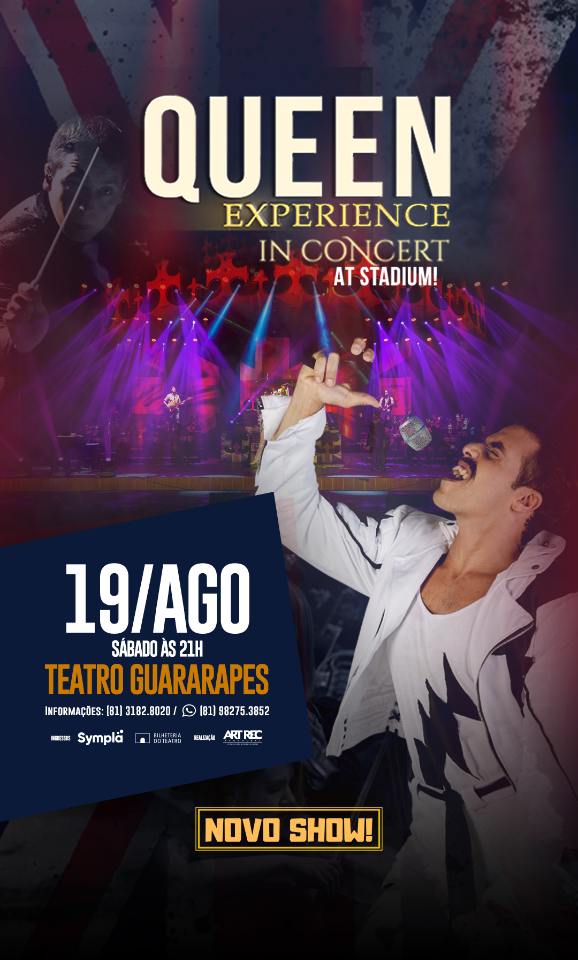 QUEEN EXPERIENCE IN CONCERT AT STADIUM! em Olinda - Evento ON