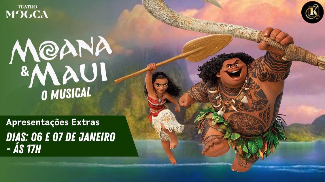 Moana & Maui, o Musical em São Paulo - Evento ON