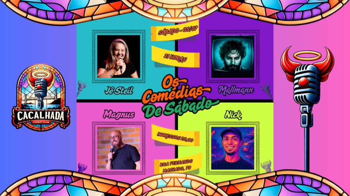 Stand Up Comedy: Shows de humor e comédia ao vivo - Sympla