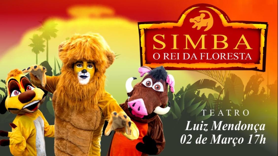 Simba - o Rei da Floresta em Recife - Evento ON